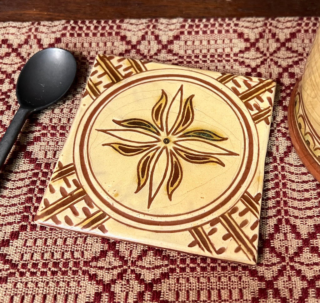 SE-202 Redware Trivet Tile – Circa Home Living