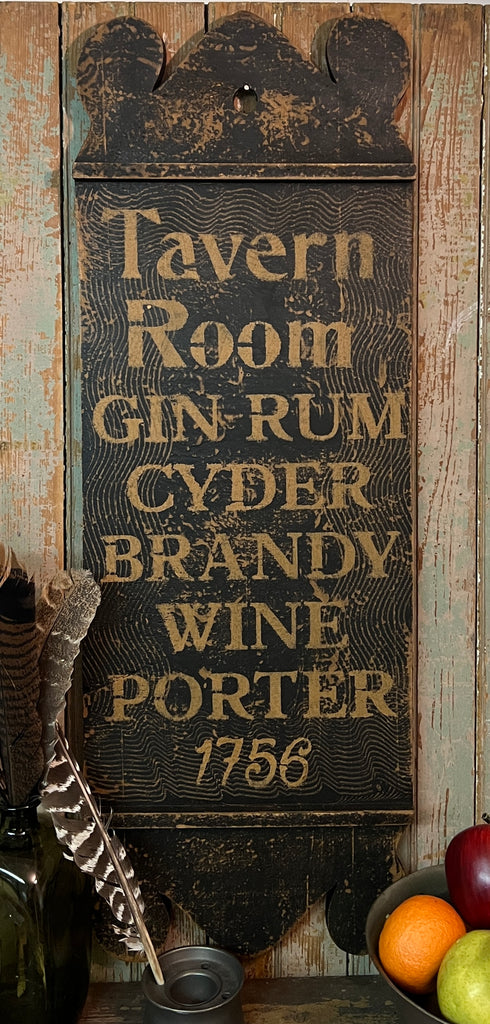 PT-07 "Tavern Room Gin, Cyder..." Wood Sign – Circa Home Living