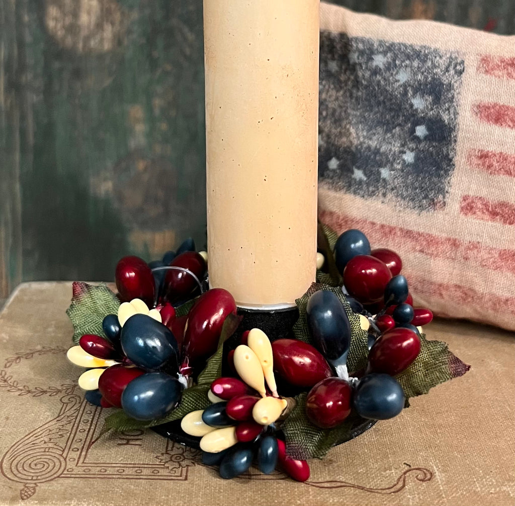 GF-04 Ole Beautiful Berry Bead Candle Ring – Circa Home Living