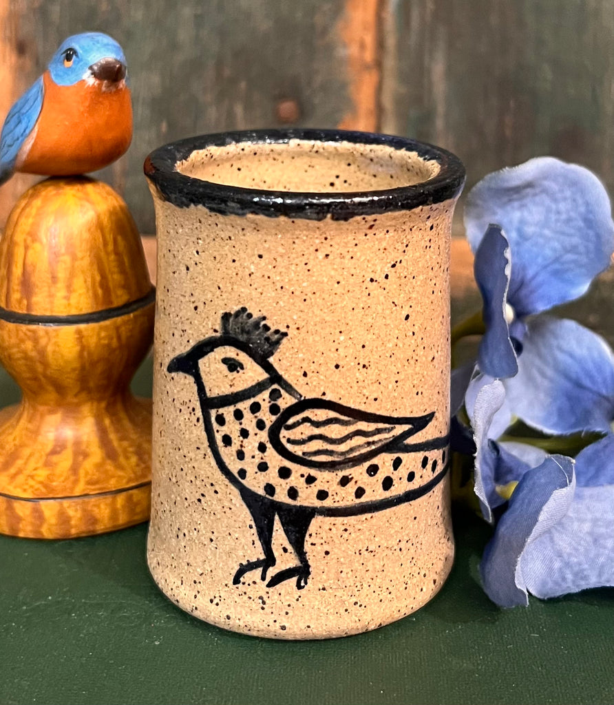 CC-2327 Pottery Bird Mini Crock – Circa Home Living