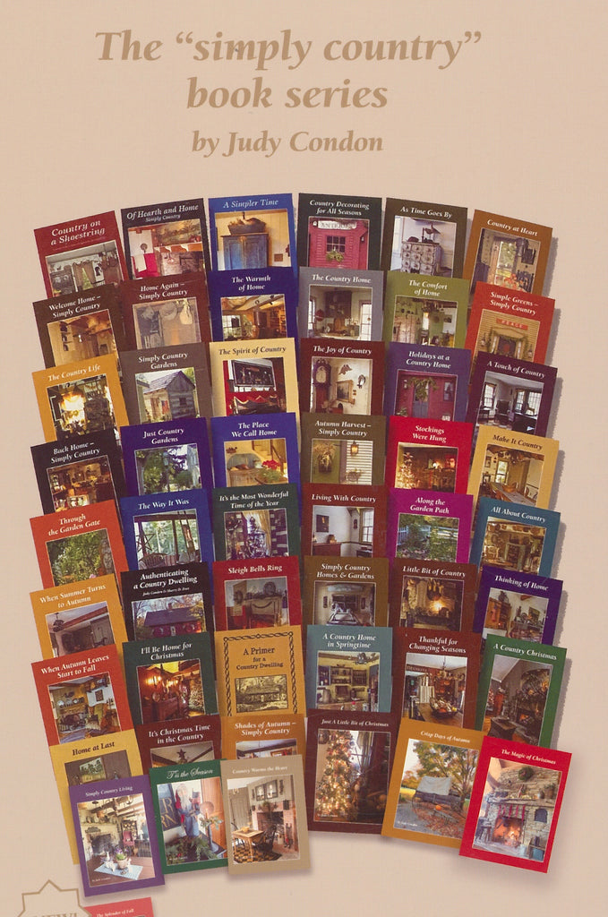 JC-SC 'Simply Country' Books by Judy Condon [Gently Used & Shop Worn ...